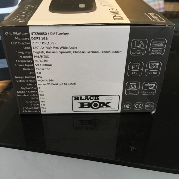 Black Box | Car Audio, Video & GPS | Black Box Dashcam 80 P G1wcb ...
